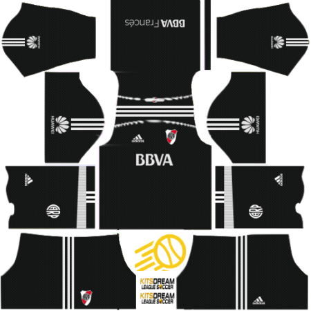 Kit River Plate Dream League Soccer kits 2025 / 2021 ↓↓