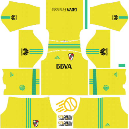 Kit River Plate Dream League Soccer kits 2025 / 2021 ↓↓
